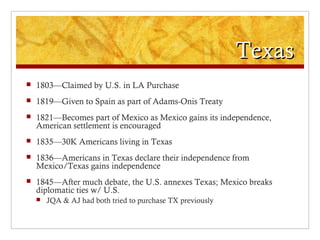 Manifest Destiny | PPT