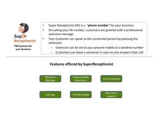 SUPER RECEPTIONALIST | PPTX