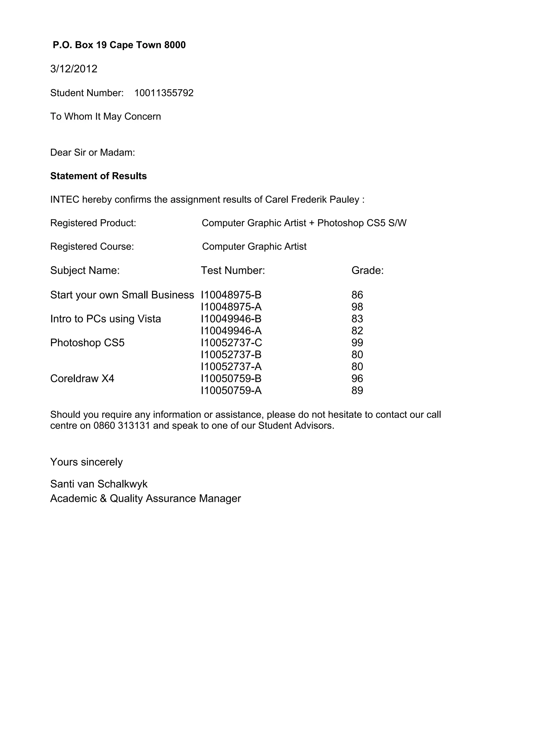 Intec CertAcc | PDF