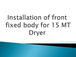 Dryer Task | PPTX