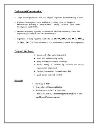 MURTHY RESUME | PDF