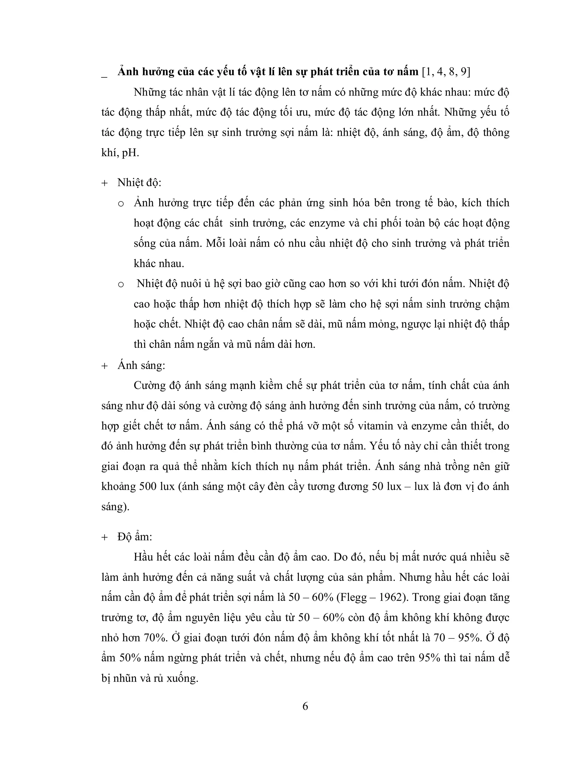 Khảo Sát Sự Sinh Trưởng Và Phát Triển Của Nấm Bào Ngư Pleurotus Sajor ...