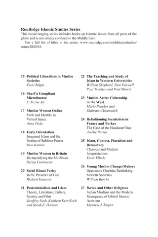 Dawa And Other Religions Indian Muslims And The Modern Resurgence Of ...