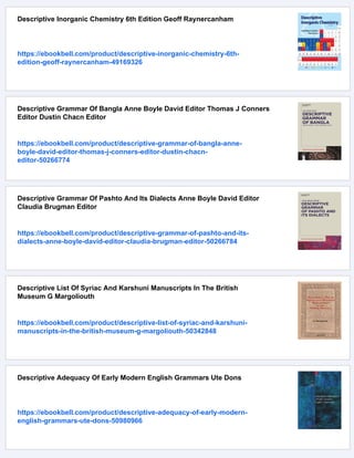 Descriptive Cataloging Of Ancient Medieval Renaissance And Early Modern ...