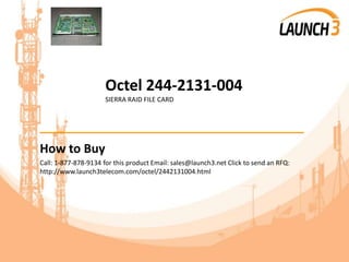 Octel 244-2131-004 | PPT