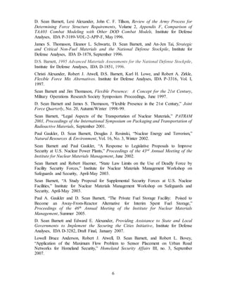 Sean Barnett CV 11-12-15 | DOCX | Defense Industry | Industries