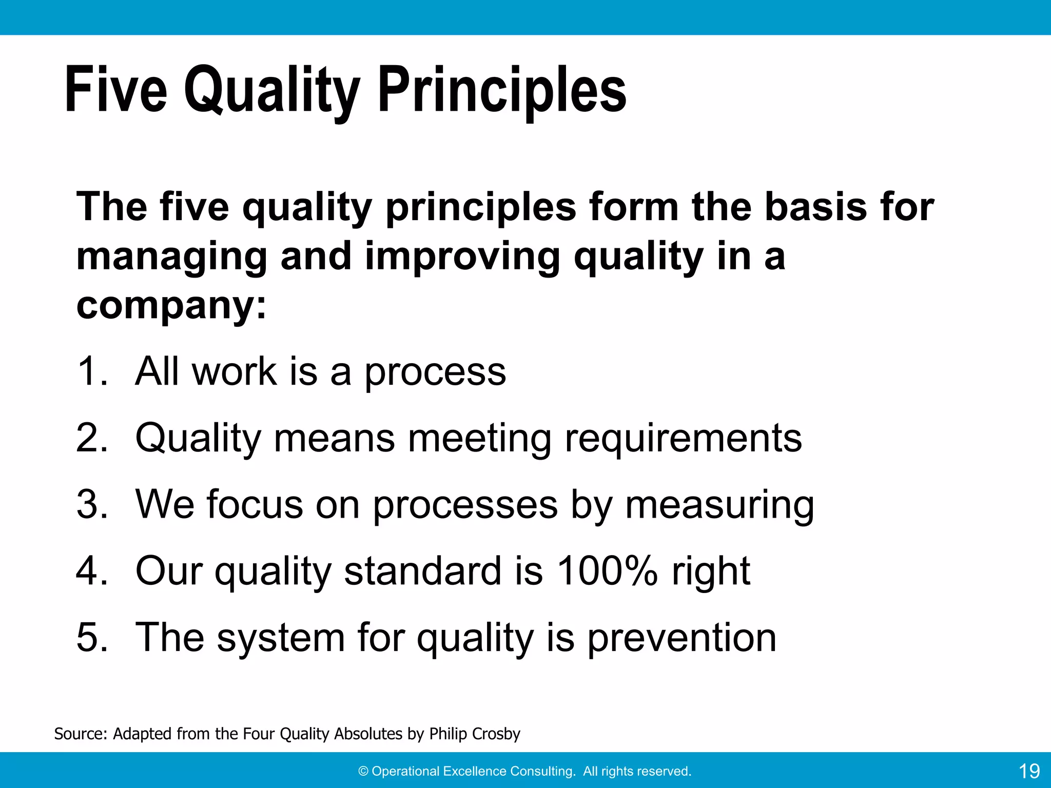 Total Quality Process (TQP) | PDF