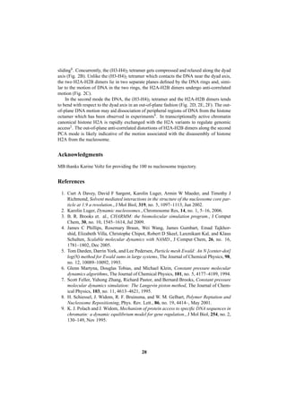 BIOPHYSICS BIOPHYSICS RESEARCH ARTICLES | PDF