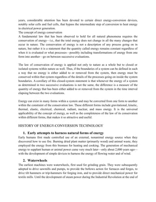 Energy management notes | PDF