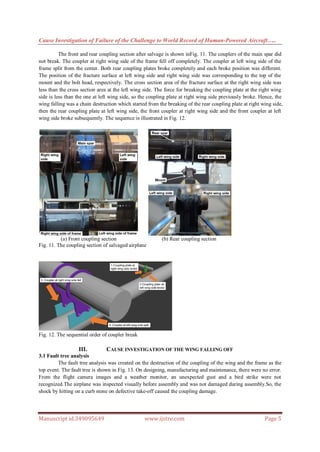 Cause Investigation of Failure of the Challenge to World Record of ...