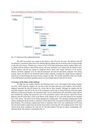 Cause Investigation of Failure of the Challenge to World Record of ...