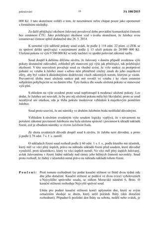 Rozsudek odvolacího soudu v kauze pokuty pro platformu Skylink | PDF