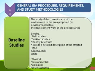 ENVIRONMENTAL IMPACT ACCESSMENT ( EIA) GUIDELINES IN MALAYSIA | PPTX
