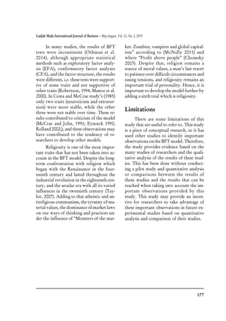 Big Five Traits | PDF