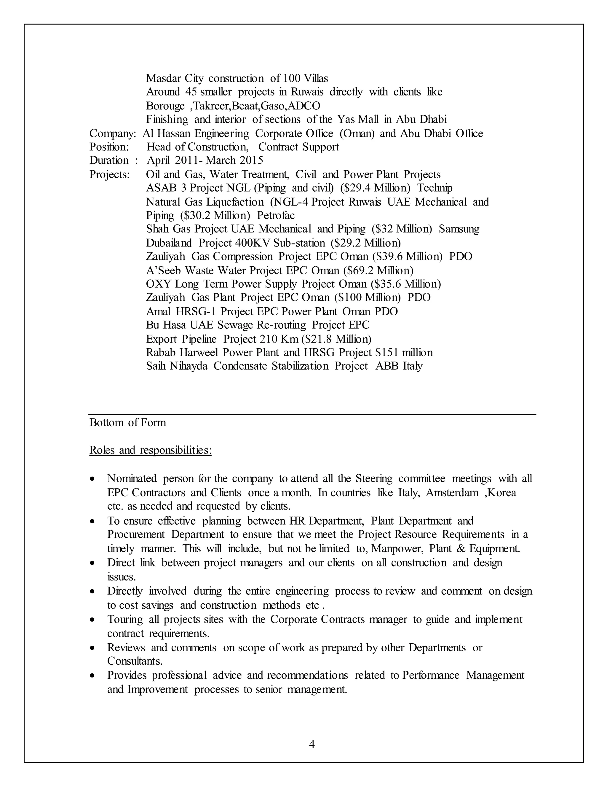 Eugene Eybers - CURRICULUM VITAE Rev 4 oman | DOCX