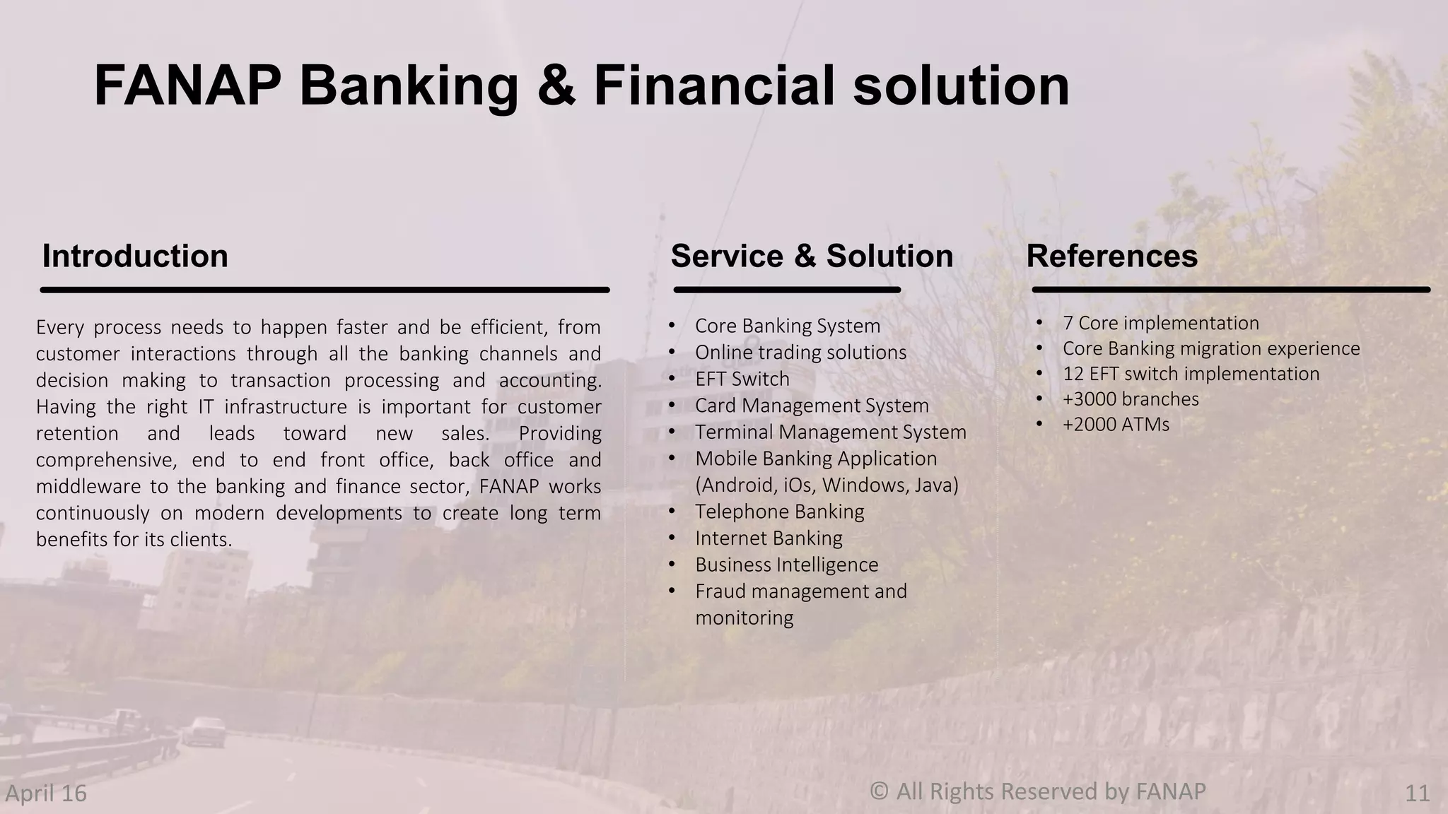 FANAP introduction | PDF