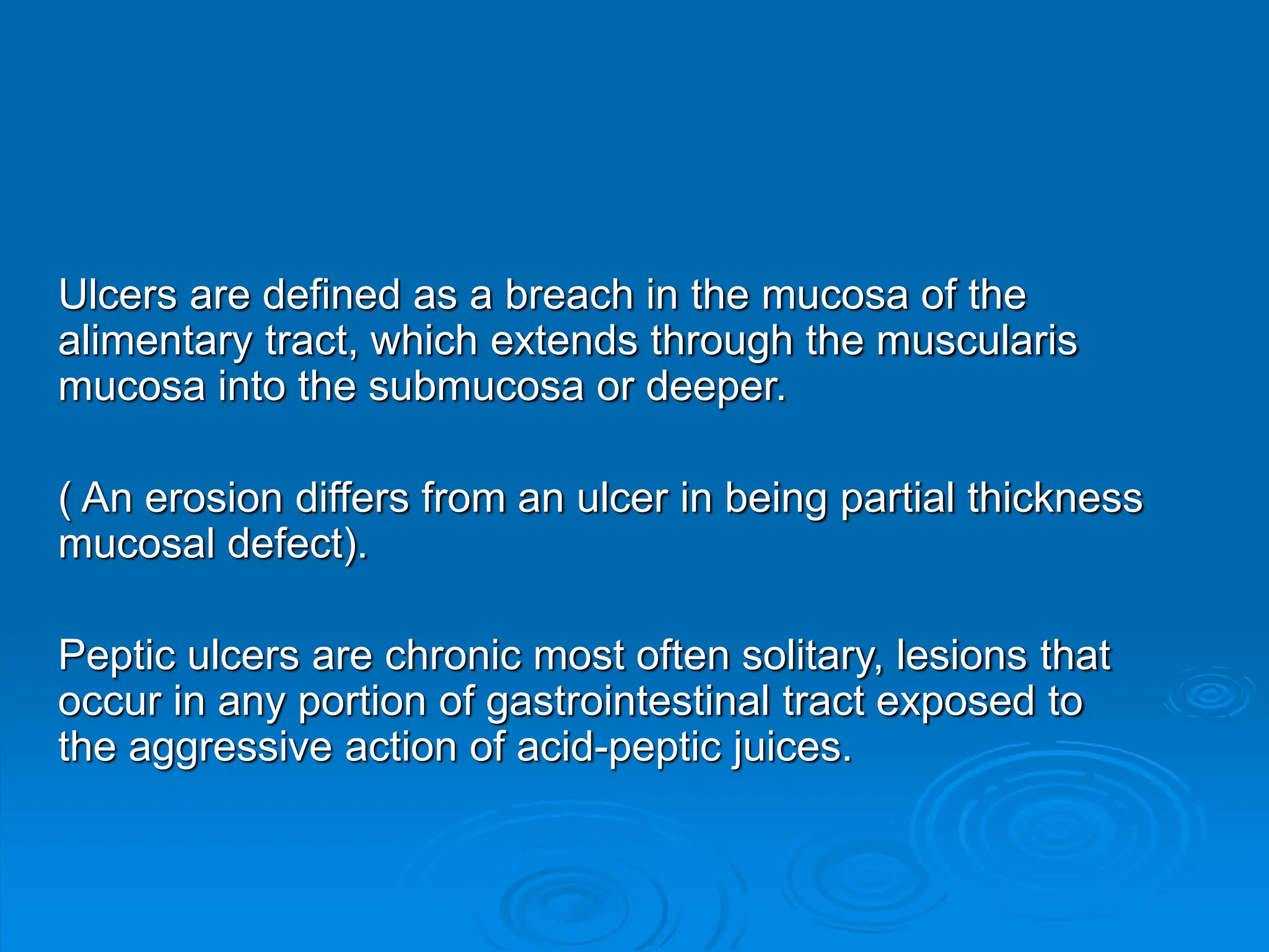 lecture note on Peptic ulcer pathophysiology .ppt