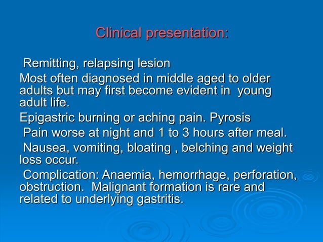 lecture note on Peptic ulcer pathophysiology .ppt