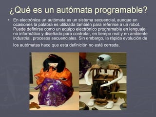 Autómatas programables | PPT