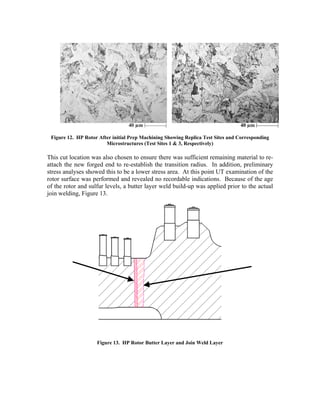 ALSTOM TECHNICAL PAPER - 2005 EPRI Pulliam #6 HP Rotor Forging Section ...