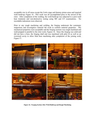 ALSTOM TECHNICAL PAPER - 2005 EPRI Pulliam #6 HP Rotor Forging Section ...