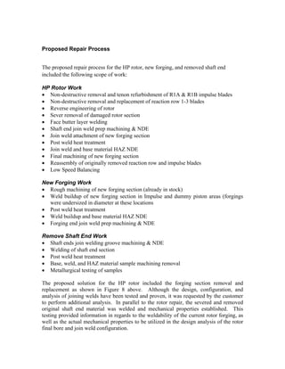 ALSTOM TECHNICAL PAPER - 2005 EPRI Pulliam #6 HP Rotor Forging Section ...