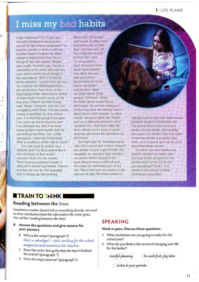 Student's book THINK- B1 | PDF