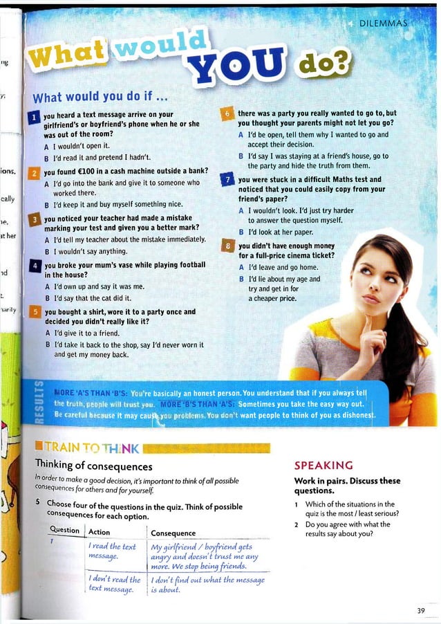 Student's book THINK- B1 | PDF