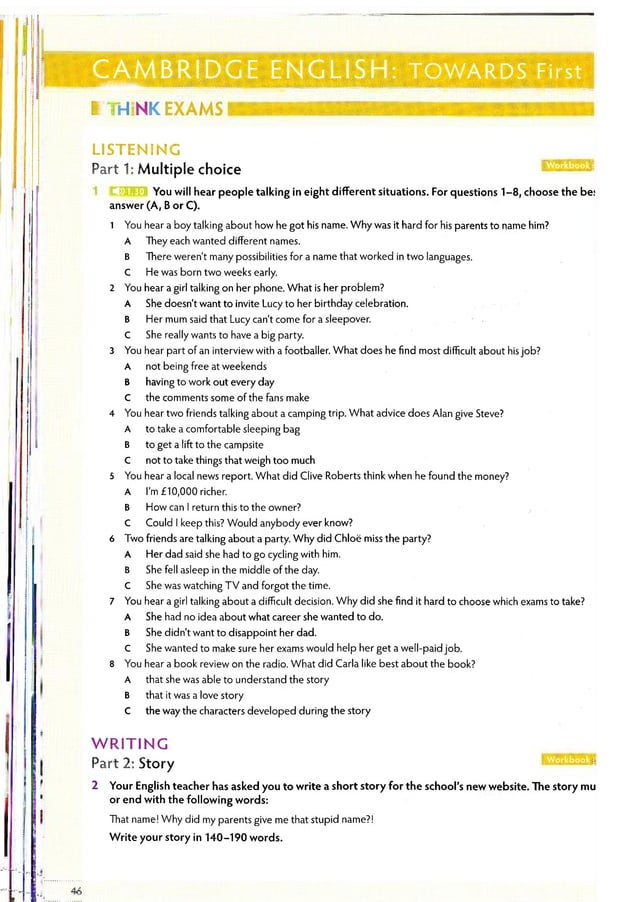 Student's book THINK- B1 | PDF
