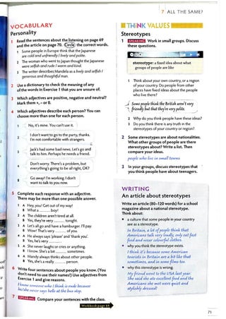 Student's book THINK- B1 | PDF