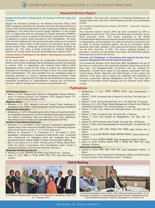 CPD Newsletter, January-March 2016 | PDF