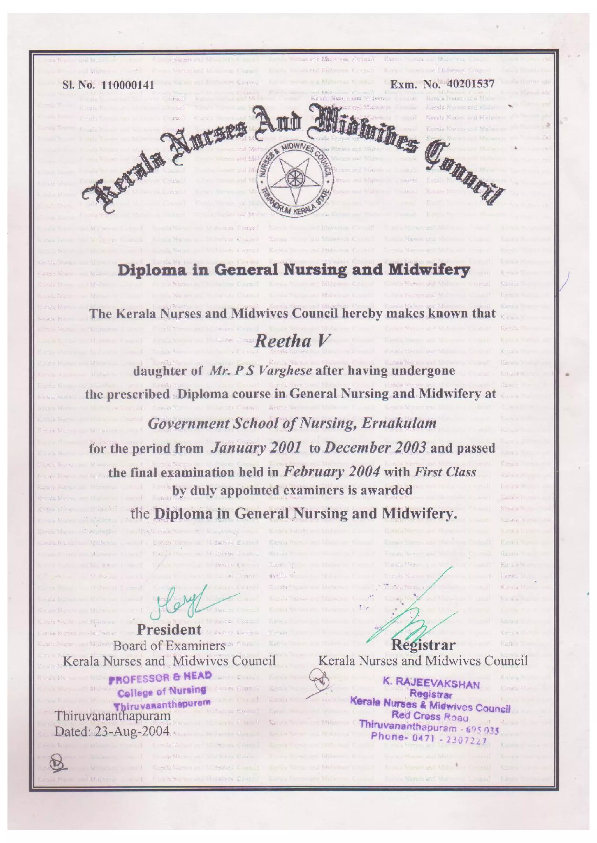 NURSING SCHOOL DIPLOMA | PDF