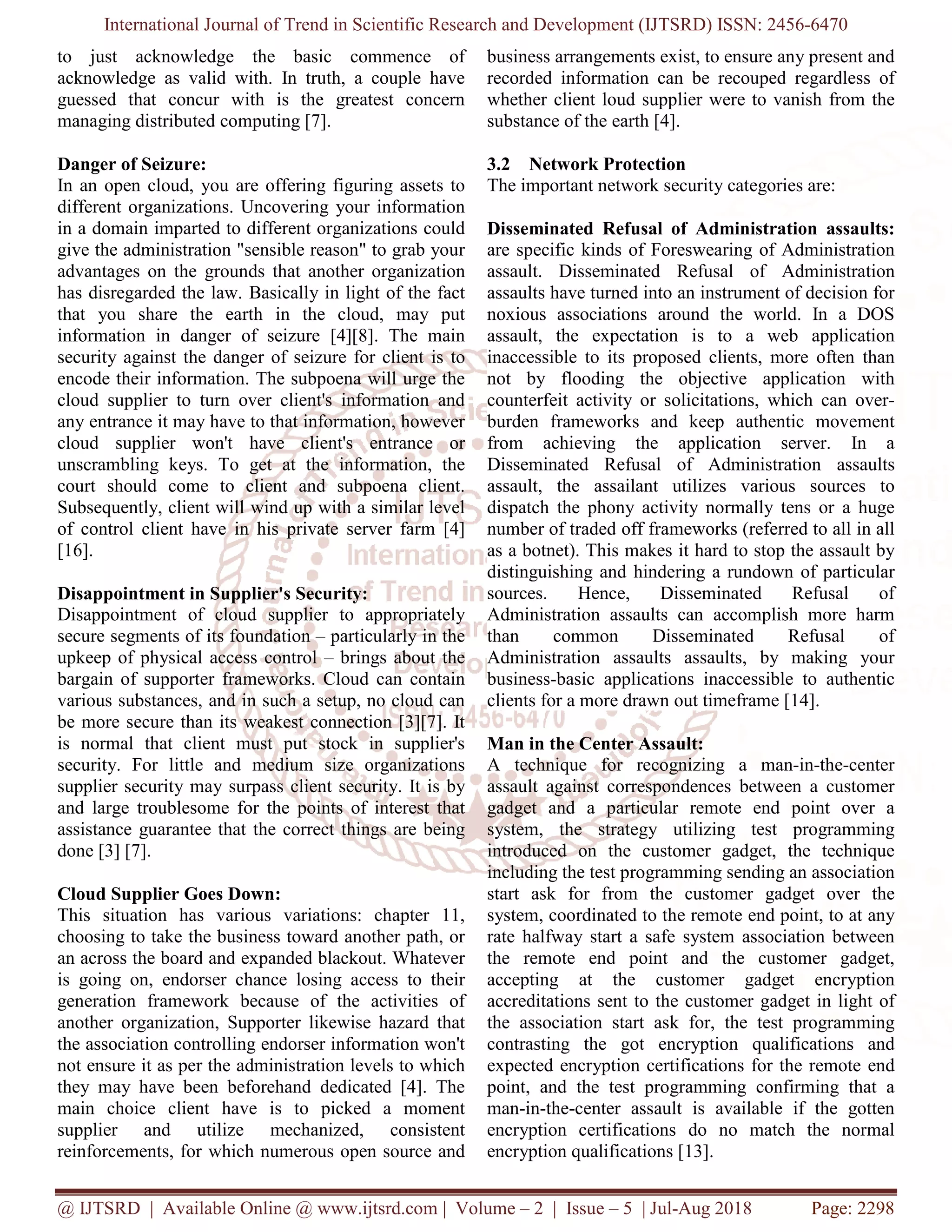 Security Concerns In Cloud Computing Pdf