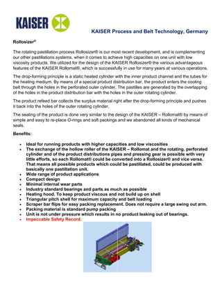 Kaiser Pastillation and Benefits | PDF