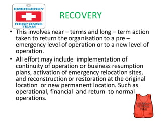 EMERGENCY MANAGEMENT | PPTX