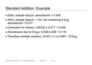 34 absorption spectroscopy | PDF