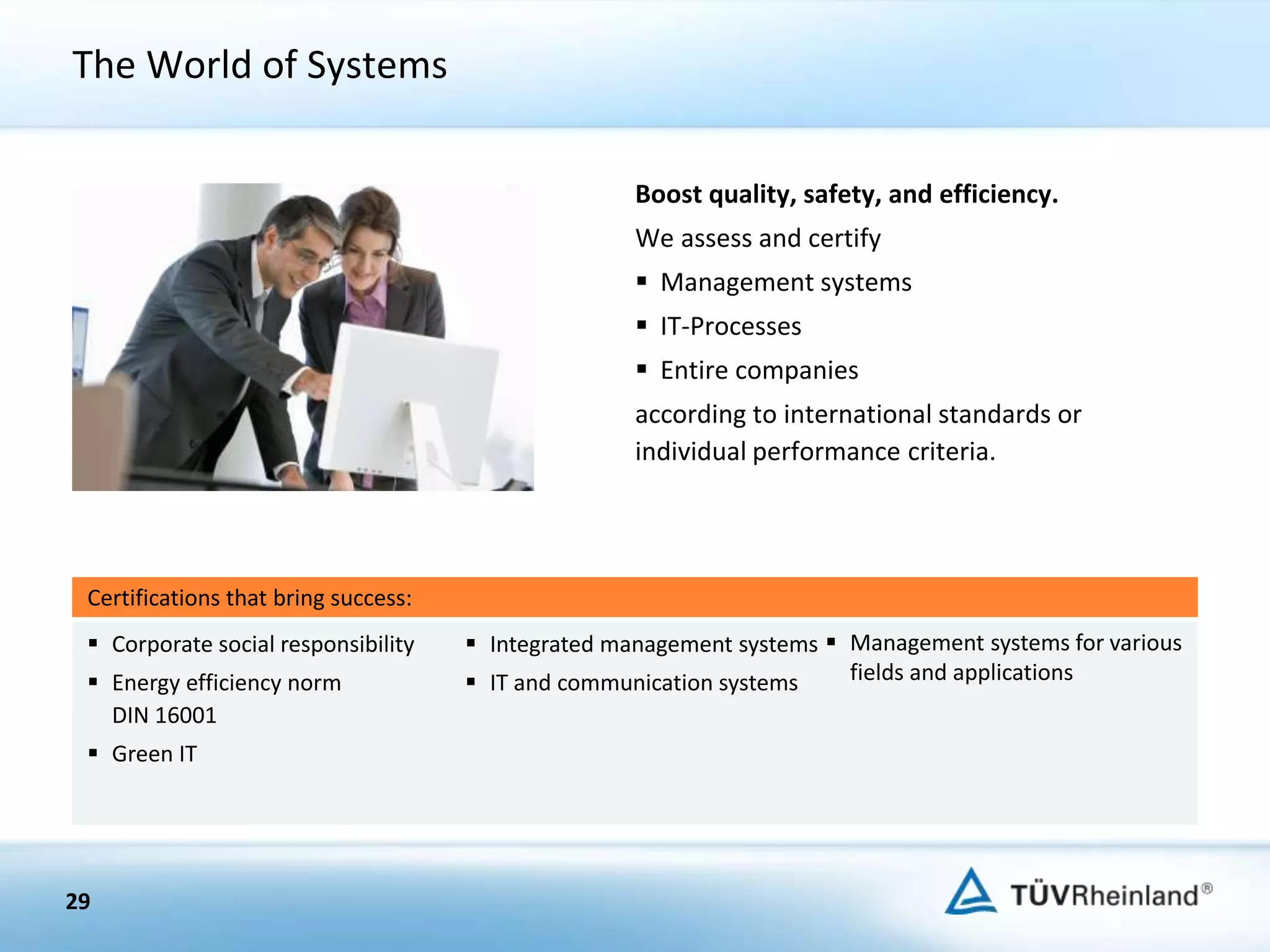 Service Capability Matrix - TUVR India | PDF