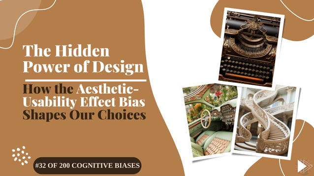 #32 The Hidden Power of Design: How Aesthetic-Usability Effect Shapes ...