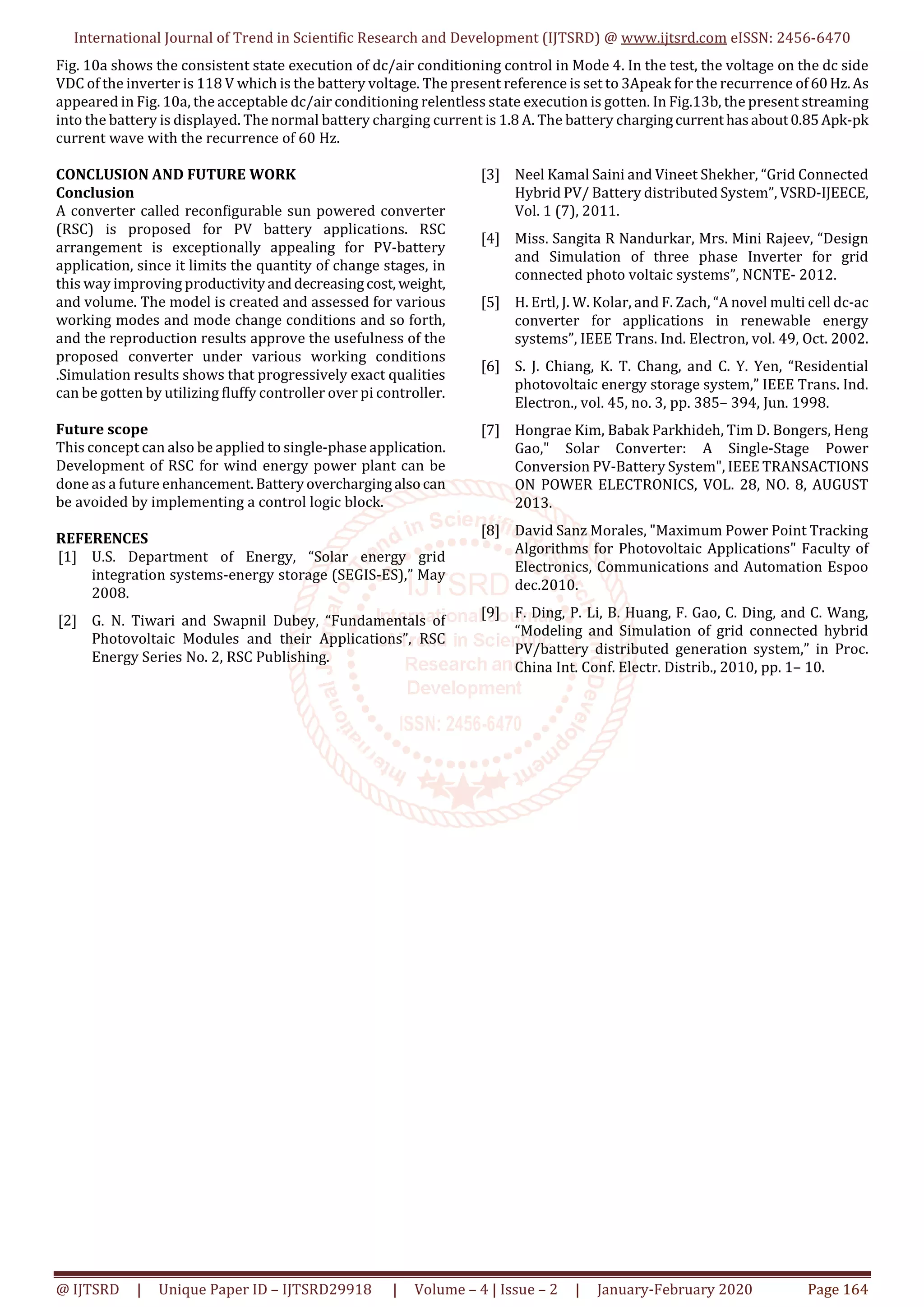 Analysis of Reconfigurable Solar Converter using MPPT Techniques | PDF