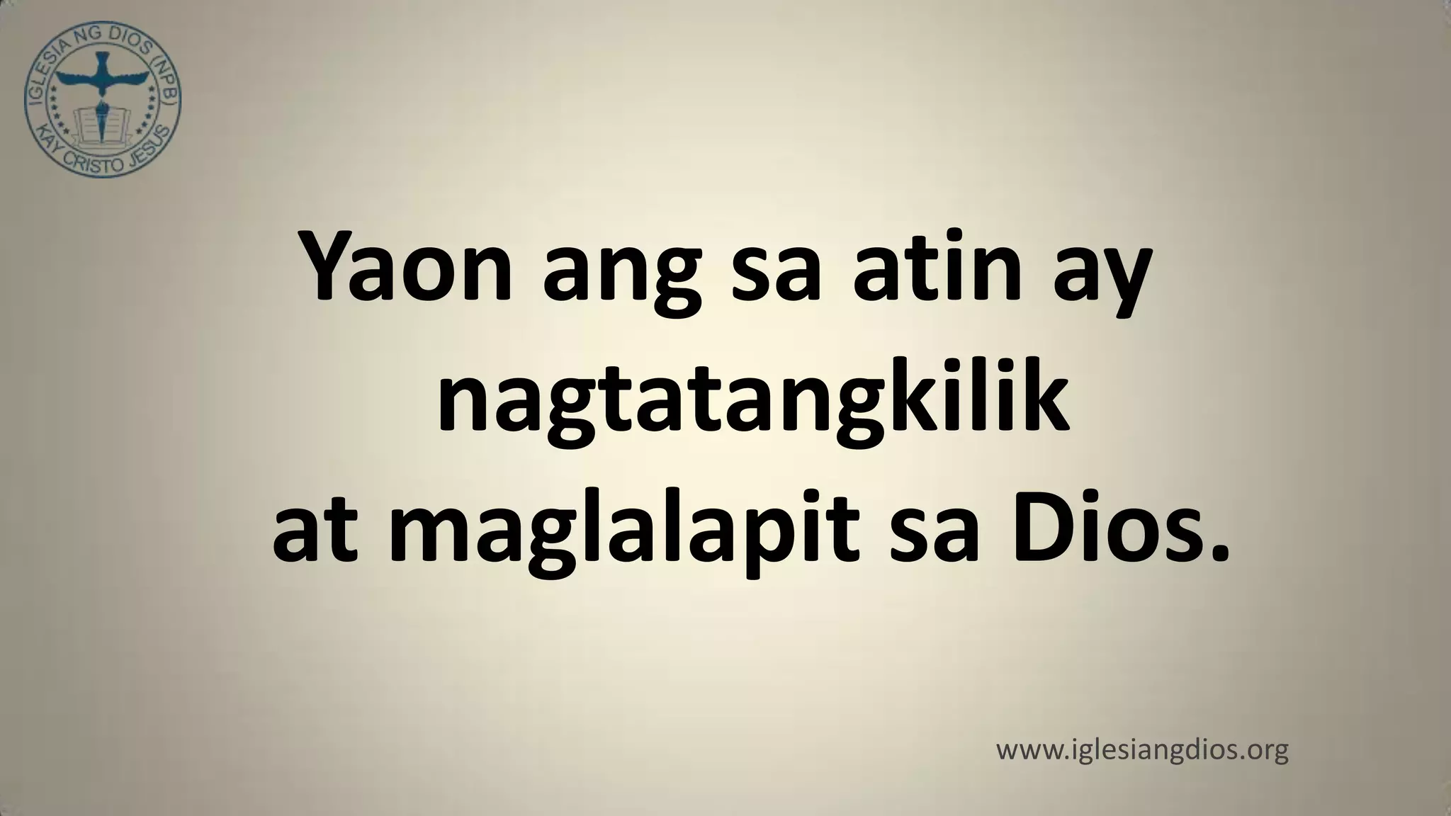 34 ang pag ibig ni jesus | PPSX
