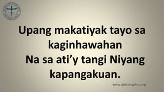 34 ang pag ibig ni jesus | PPSX