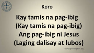 34 ang pag ibig ni jesus | PPSX