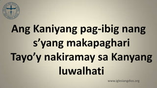 34 ang pag ibig ni jesus | PPSX