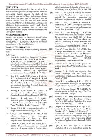 An Improved Slide Culture Technique for the Microscopic Identification ...