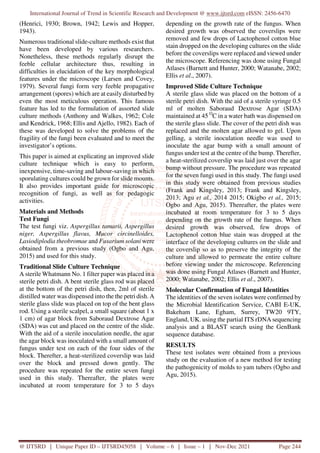 An Improved Slide Culture Technique for the Microscopic Identification ...