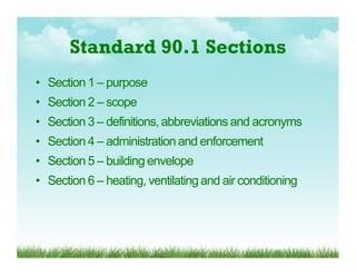 Ashrae standards for energy efficiency in buildings | PDF