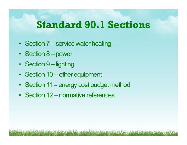 Ashrae standards for energy efficiency in buildings | PDF