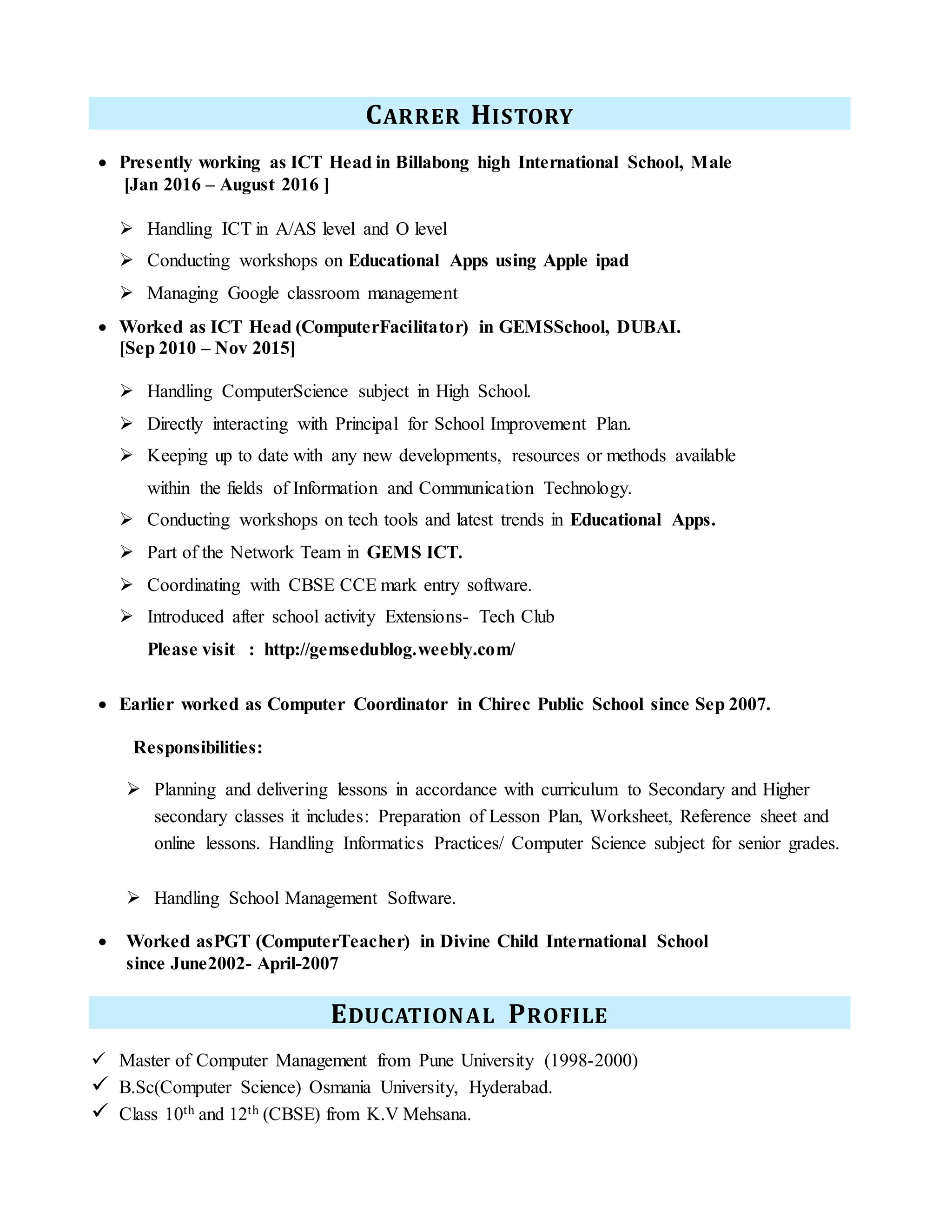 resume adi | PDF