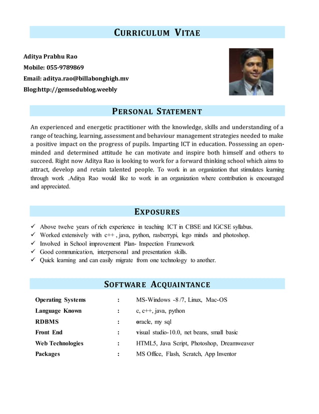 resume adi | PDF