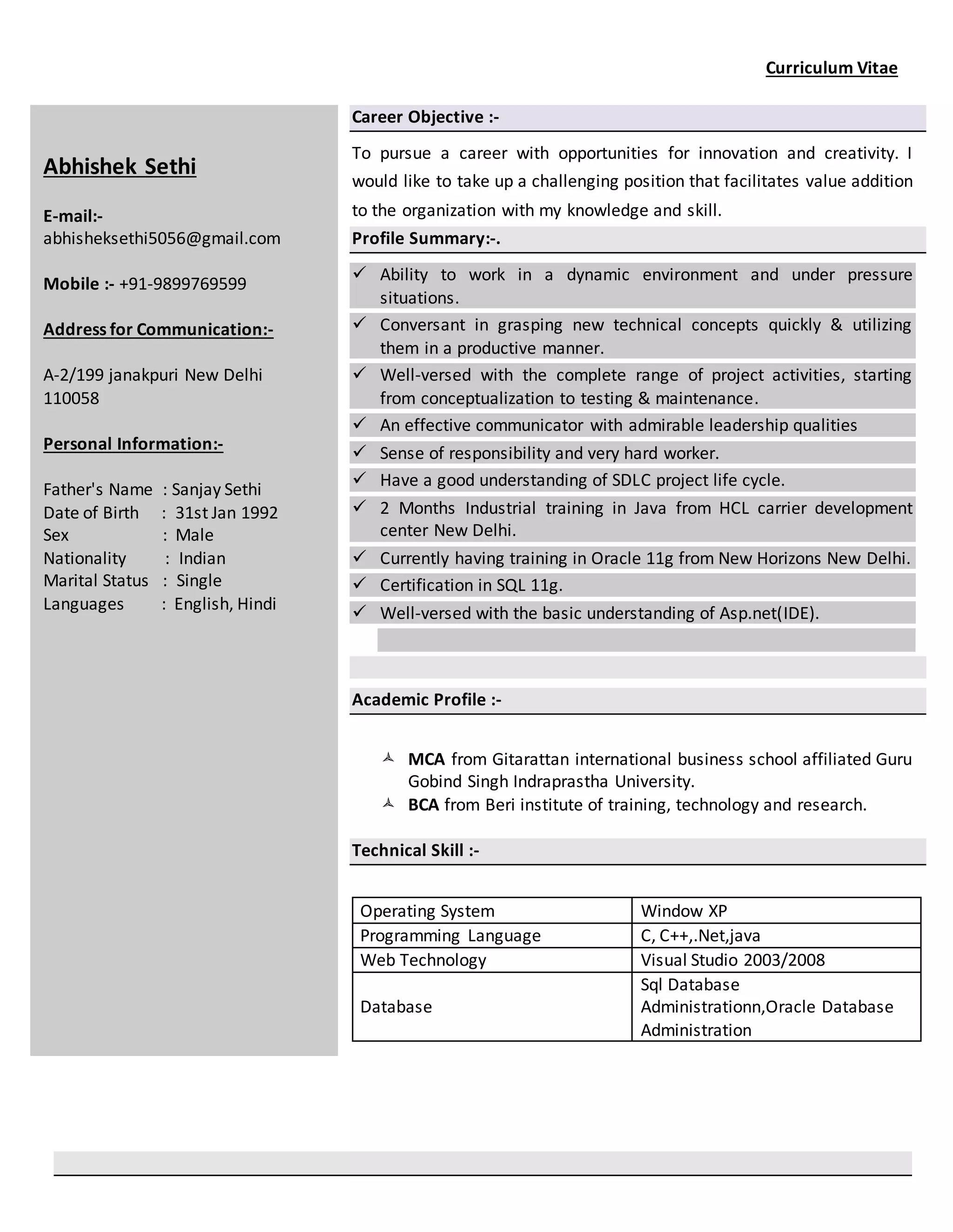 abhi_resume | PDF